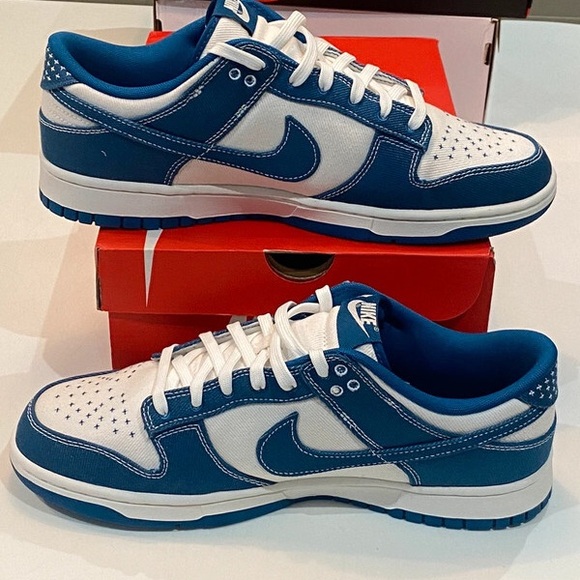 Nike | Shoes | Nike Dunk Low Navy Blue | Poshmark